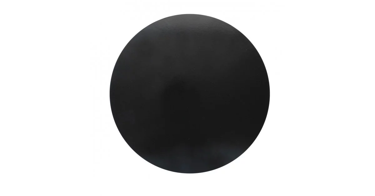 Masonite 4mm Board Round 10" Black | SugarCraftShop, Glasgow