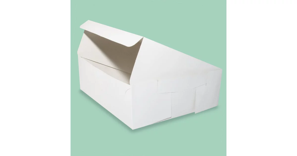 Folding Cake Box 10"x10"x5" x100 | SugarCraftShop, Glasgow