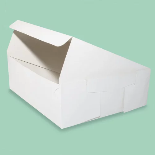 Folding Cake Box 10"x10"x5" x100 | SugarCraftShop, Glasgow