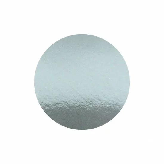 Cut Card Round 7" Silver | SugarCraftShop, Glasgow