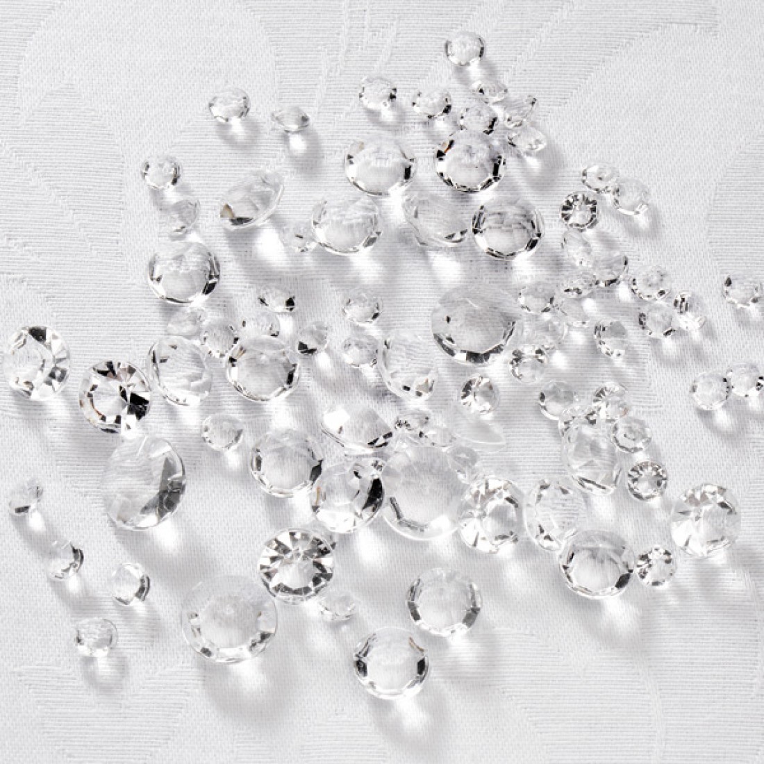 Table Sprinkles Clear Diamond Various 100g | SugarCraftShop, Glasgow