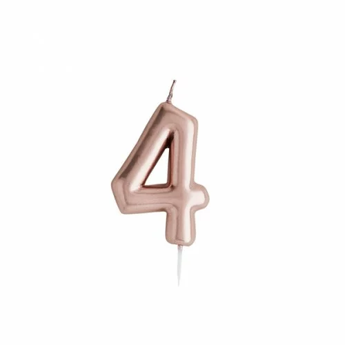 Candle No 4 Rose Gold | SugarCraftShop, Glasgow