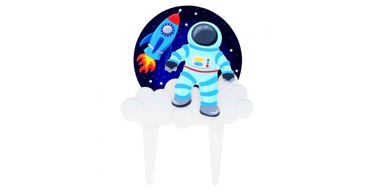 Spaceman Gumpaste Cake Topper | SugarCraftShop, Glasgow