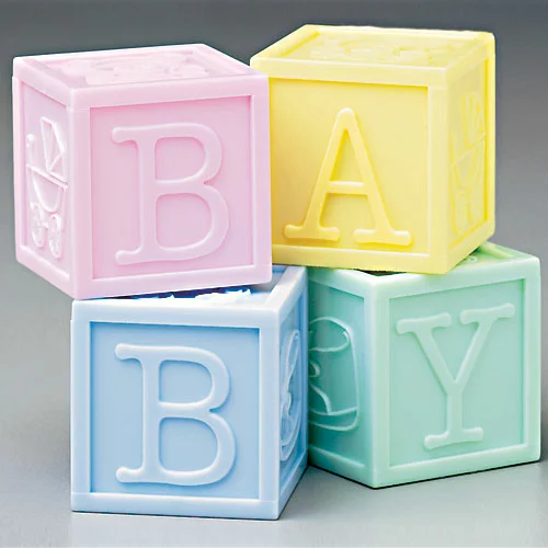 Baby Building Blocks | SugarCraftShop, Glasgow