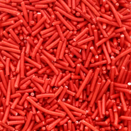 Sugar Strands Red 50g | SugarCraftShop, Glasgow