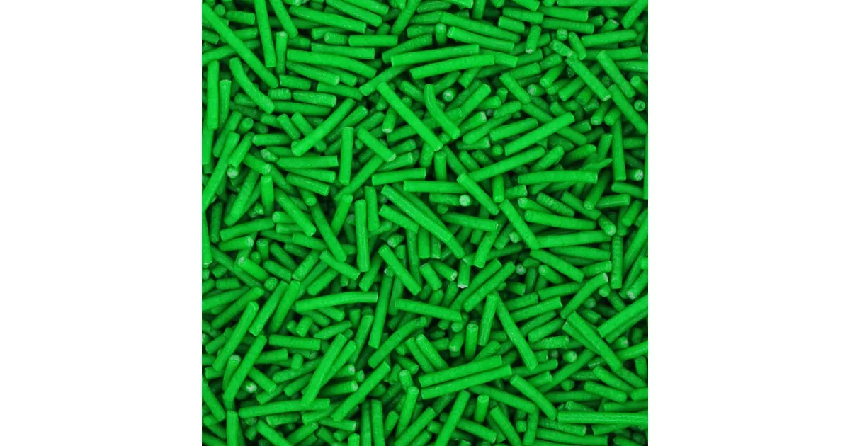 Sugar Strands Green 50g | SugarCraftShop, Glasgow