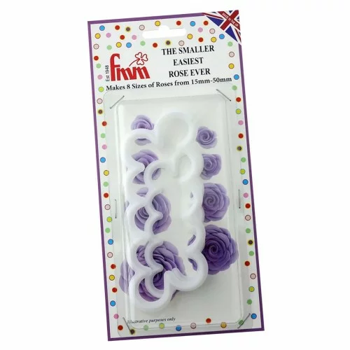 Easiest Rose Cutter Ever Set Smaller | SugarCraftShop, Glasgow