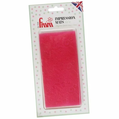 Impression Mats Set 4 Filigree Lace | SugarCraftShop, Glasgow