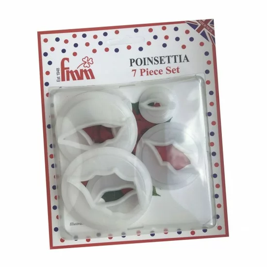 Poinsettia Cutter Set | SugarCraftShop, Glasgow