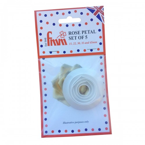 Rose Petal Cutter Set | SugarCraftShop, Glasgow