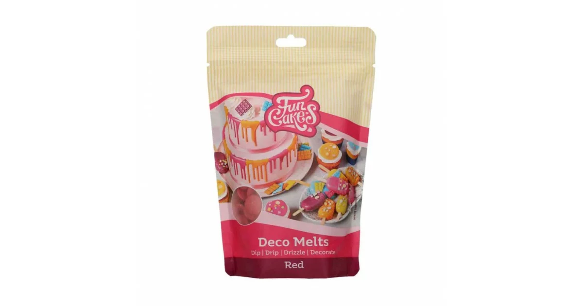 Deco Melts Red 250g | SugarCraftShop, Glasgow