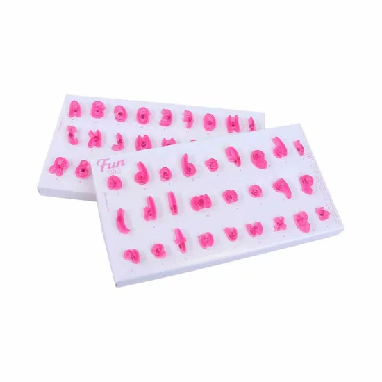 Fun Fonts Alphabet Upper & Lower Letters Stamp Collection #3 ...