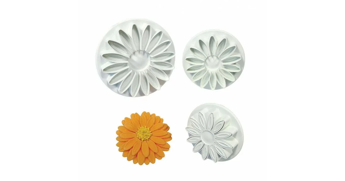 Sunflower, Gerbera & Daisy Plunger Cutter Set | SugarCraftShop, Glasgow