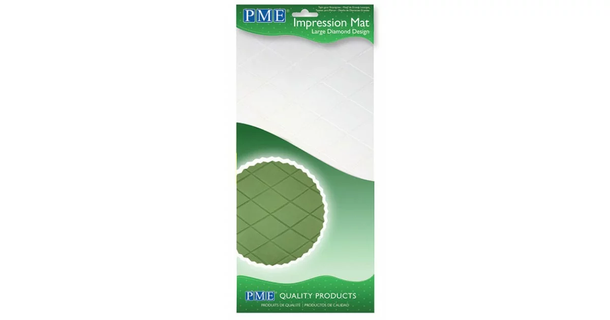 Impression Mat Diamond Large | SugarCraftShop, Glasgow