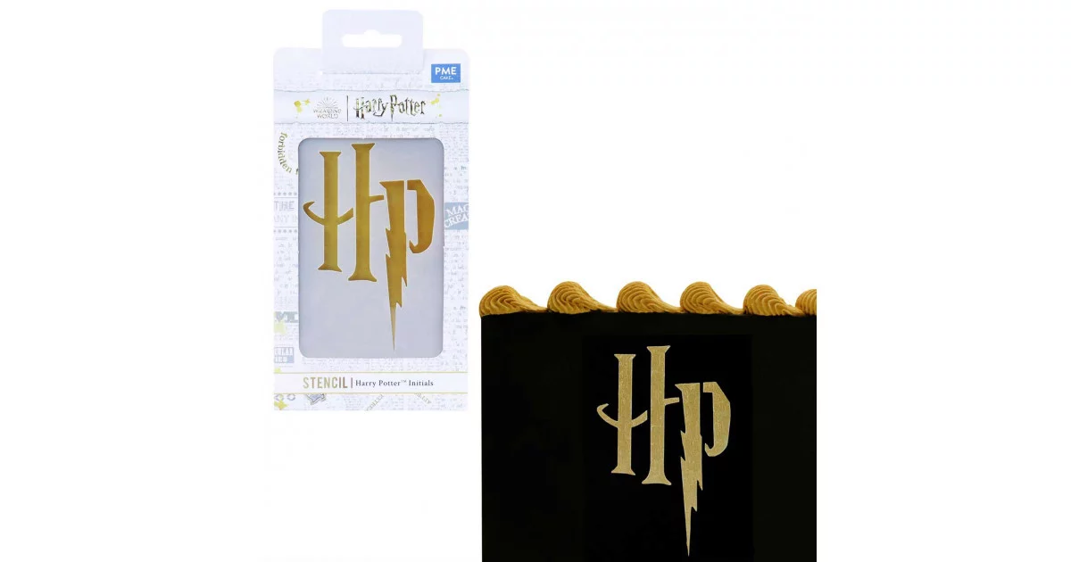 Harry Potter Cake Stencil, HP Logo, Small | SugarCraftShop, Glasgow