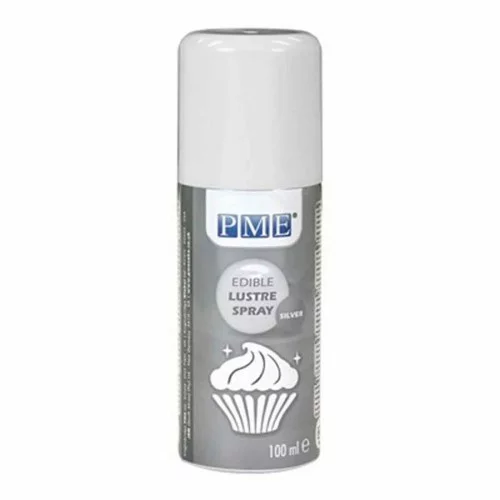 Lustre Spray Silver 100ml | SugarCraftShop, Glasgow