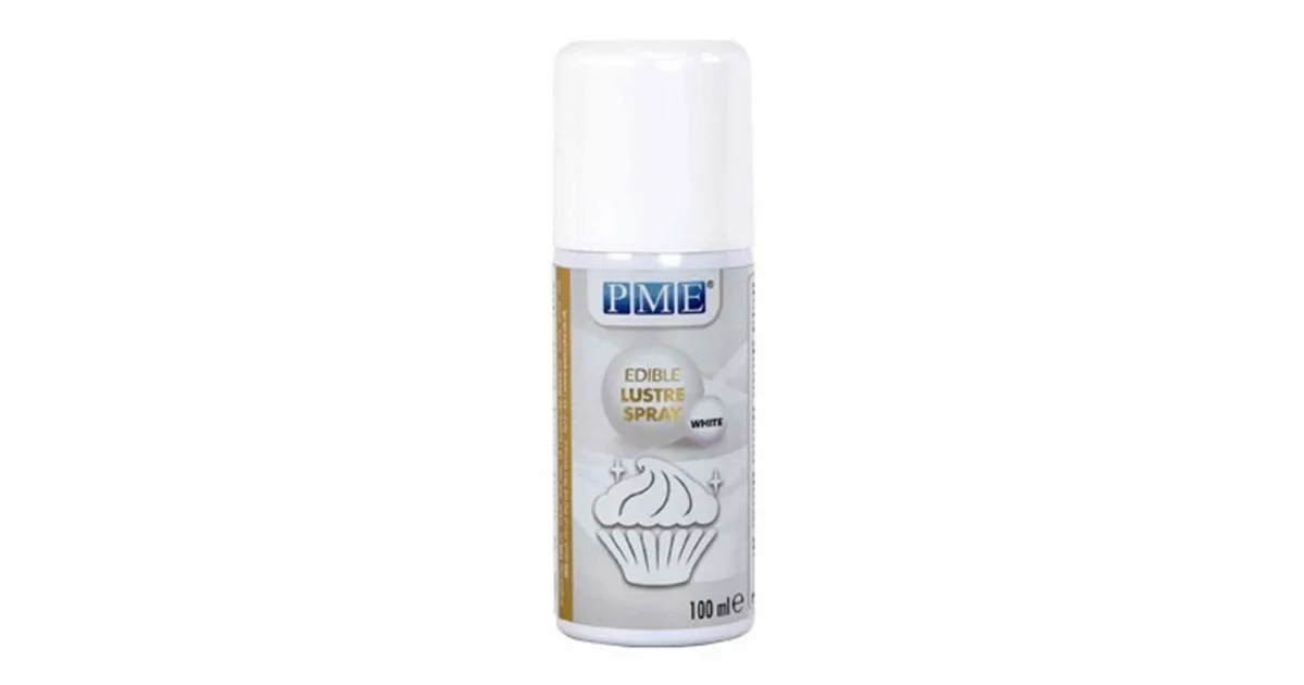 Lustre Spray White 100ml | SugarCraftShop, Glasgow