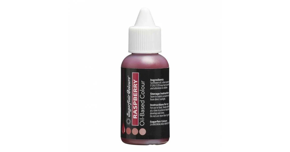 Oil-Based Colour Raspberry 30ml | SugarCraftShop, Glasgow