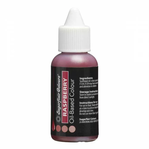 Oil-Based Colour Raspberry 30ml | SugarCraftShop, Glasgow