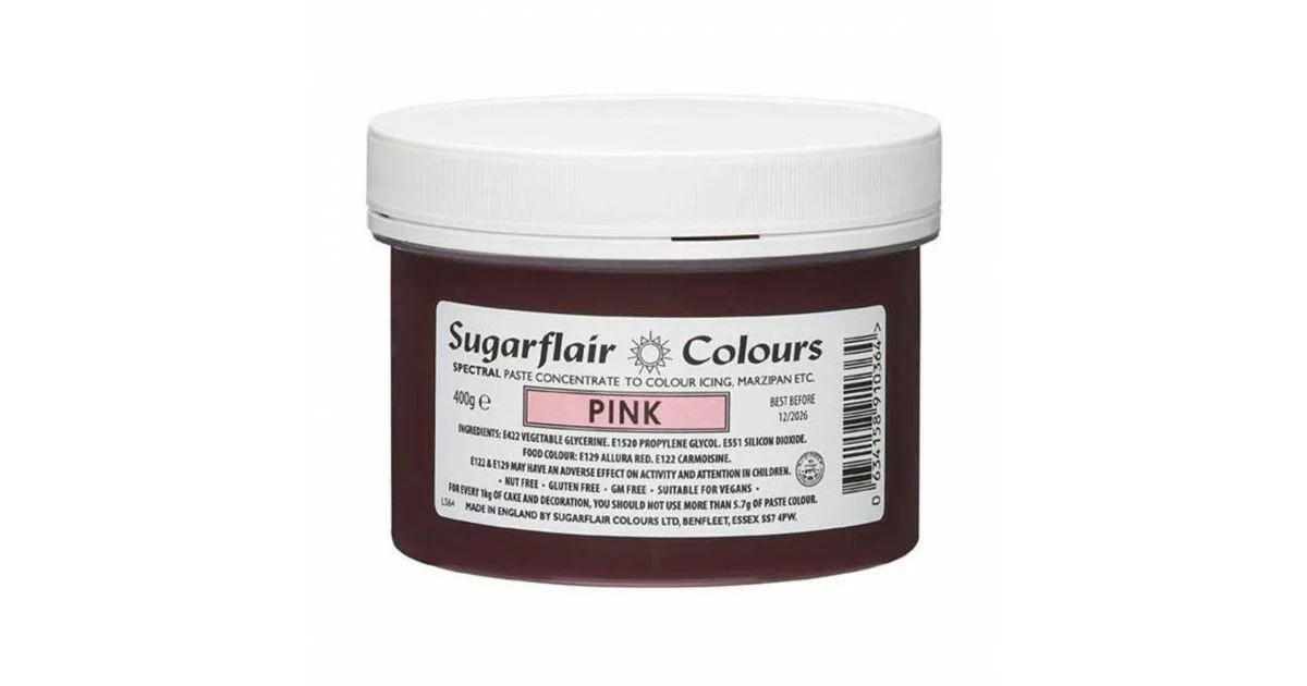 Spectral Paste Pink 400g | SugarCraftShop, Glasgow