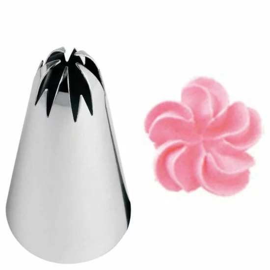 Tube 2F Large Drop Flower Tip | SugarCraftShop, Glasgow